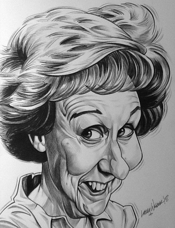 Archie and Edith Bunker Caricature Illustrations. - Etsy
