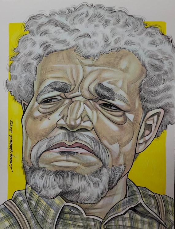 Sanford and Son Caricature Prints | Etsy