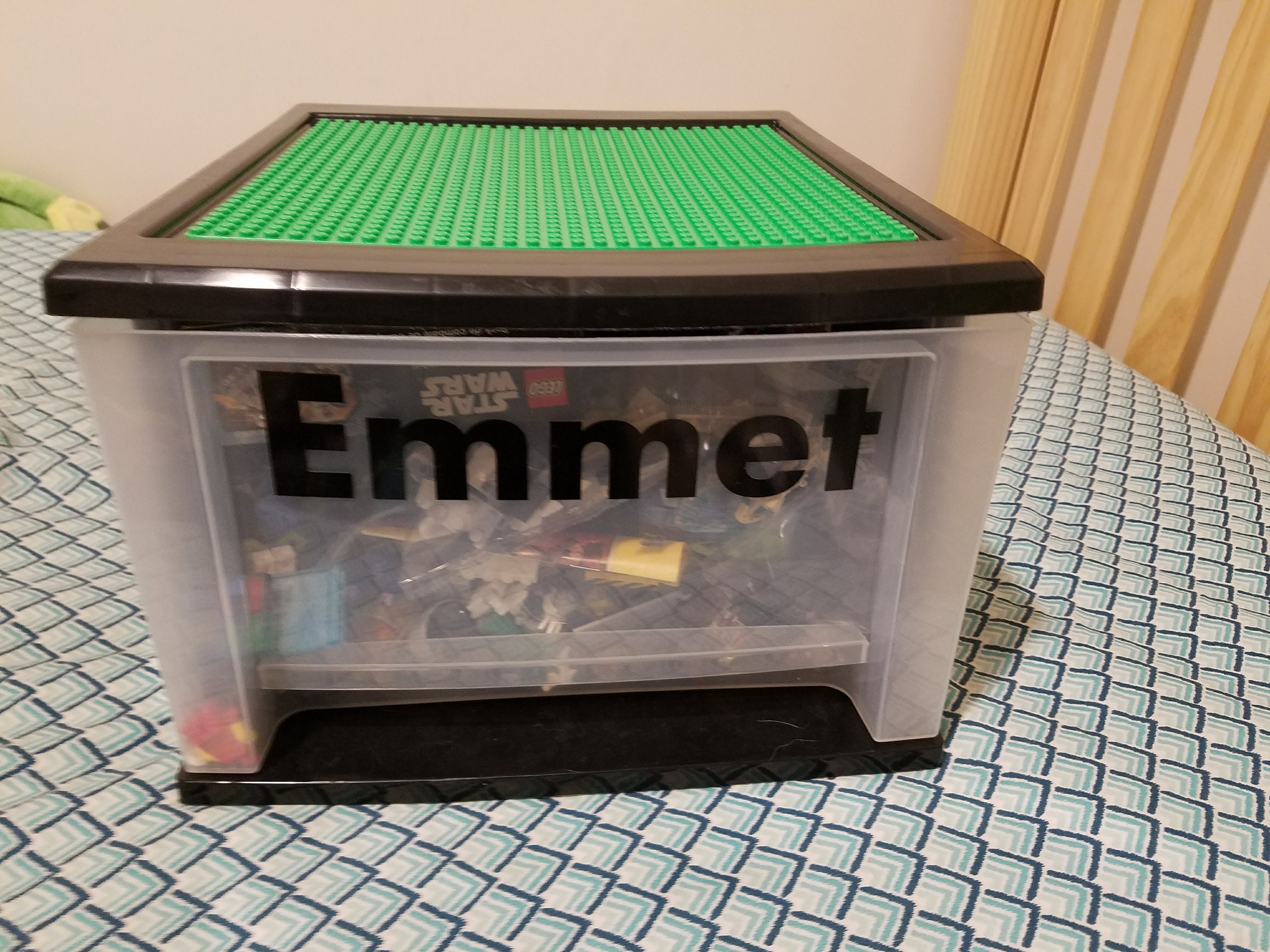 Personalized Lego Bin/storage - Etsy