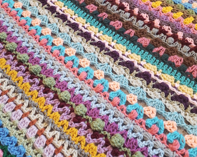 Sweet Life Afghan Handmade Afghans, Crocheted Afghans, Crocheted ...