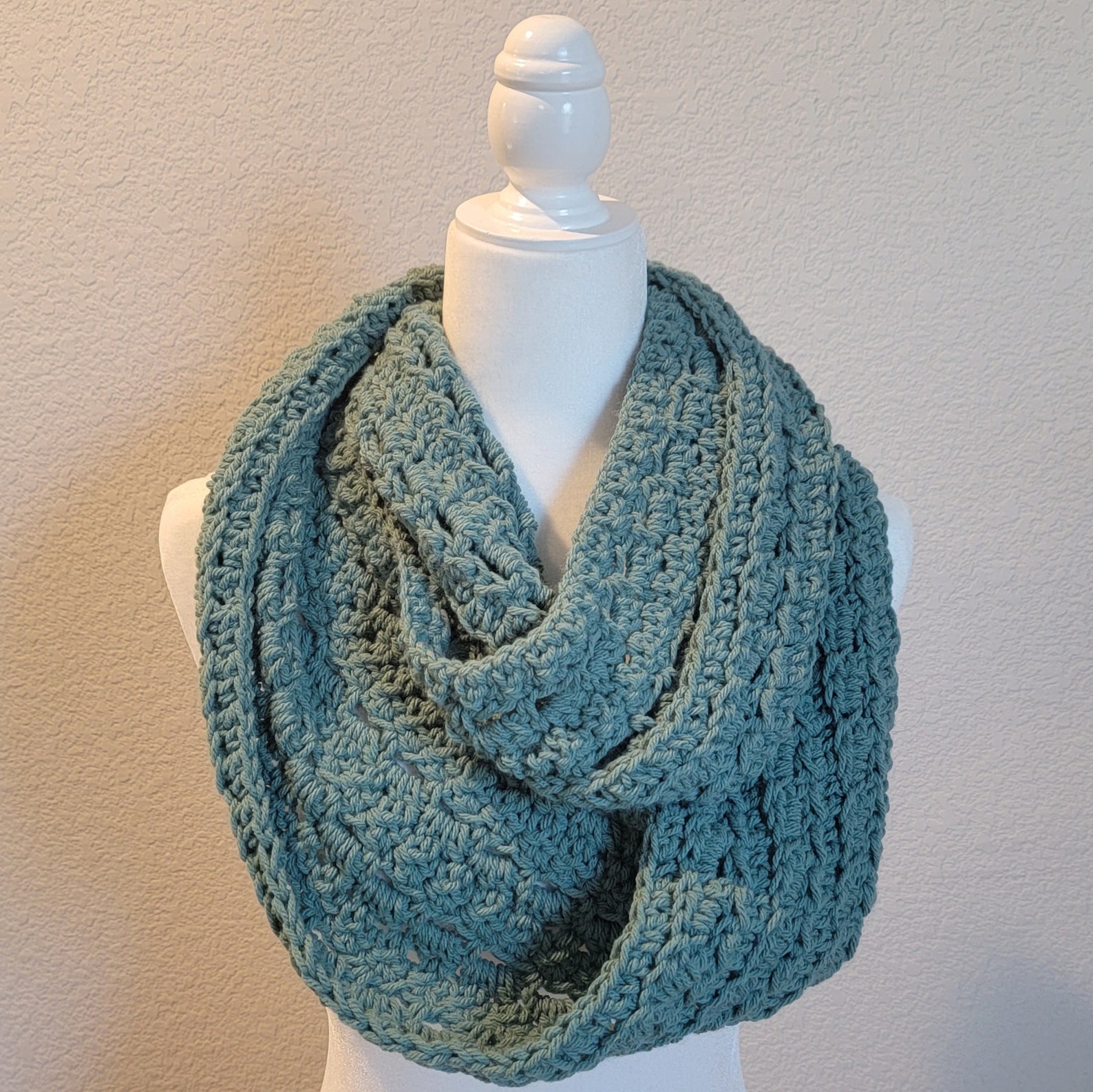 Crochet Scarf Pattern PDF Shine Bright Crochet Cowl - Etsy