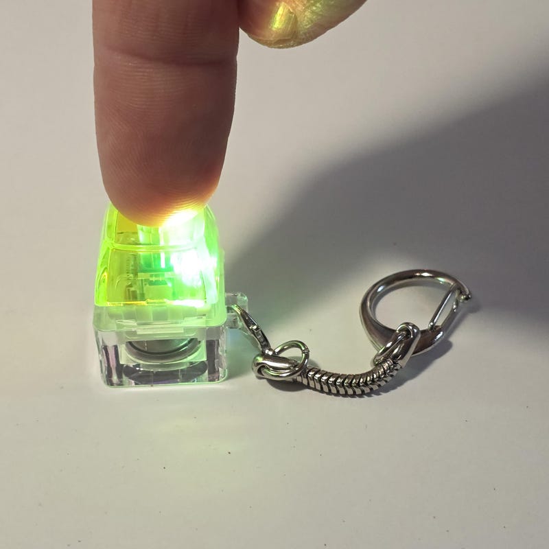 Clicker Fidget Toy Light up Keyboard - Etsy UK