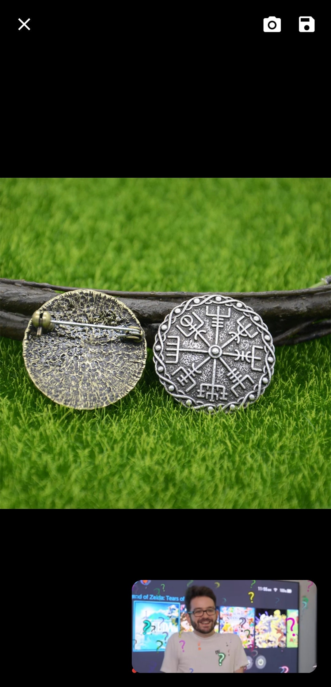 Handmade Norse Mythology Pagan Pin Badge Broach Lapel Viking - Etsy