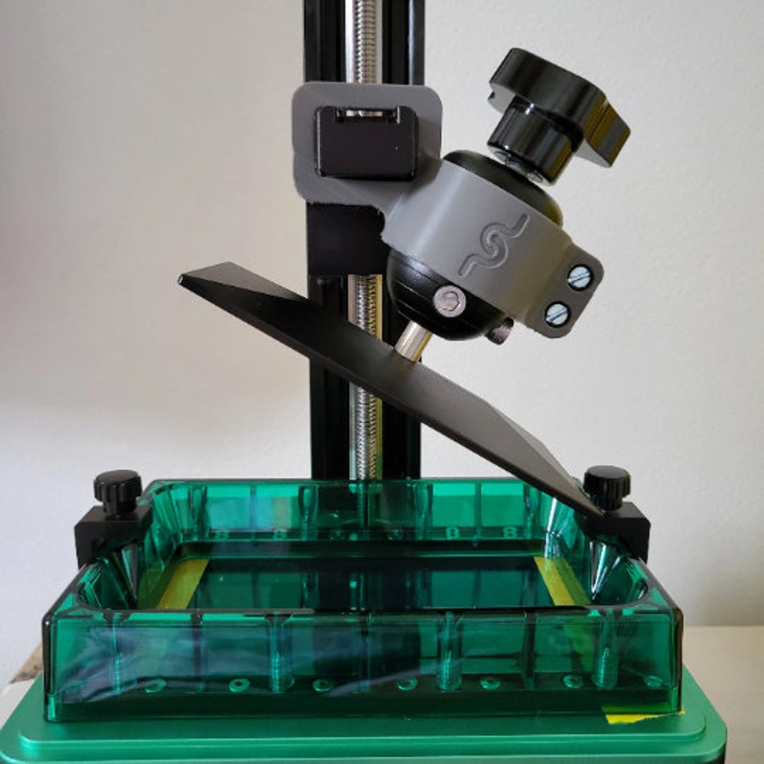 Elegoo Mars 2 Build Plate Angled Holder Drip Tray 45 Degrees Resin ...