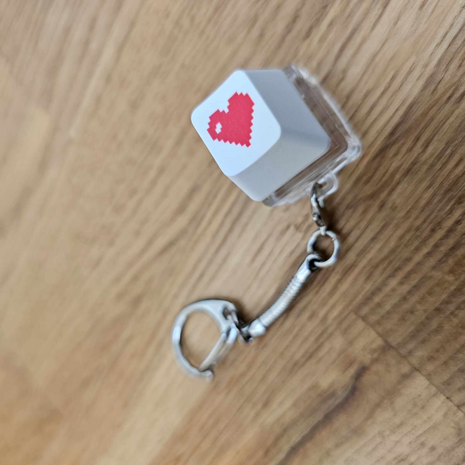 Cute Heart Keyboard Keycap Clicker Valentines Comfort Toy for ADHD ...
