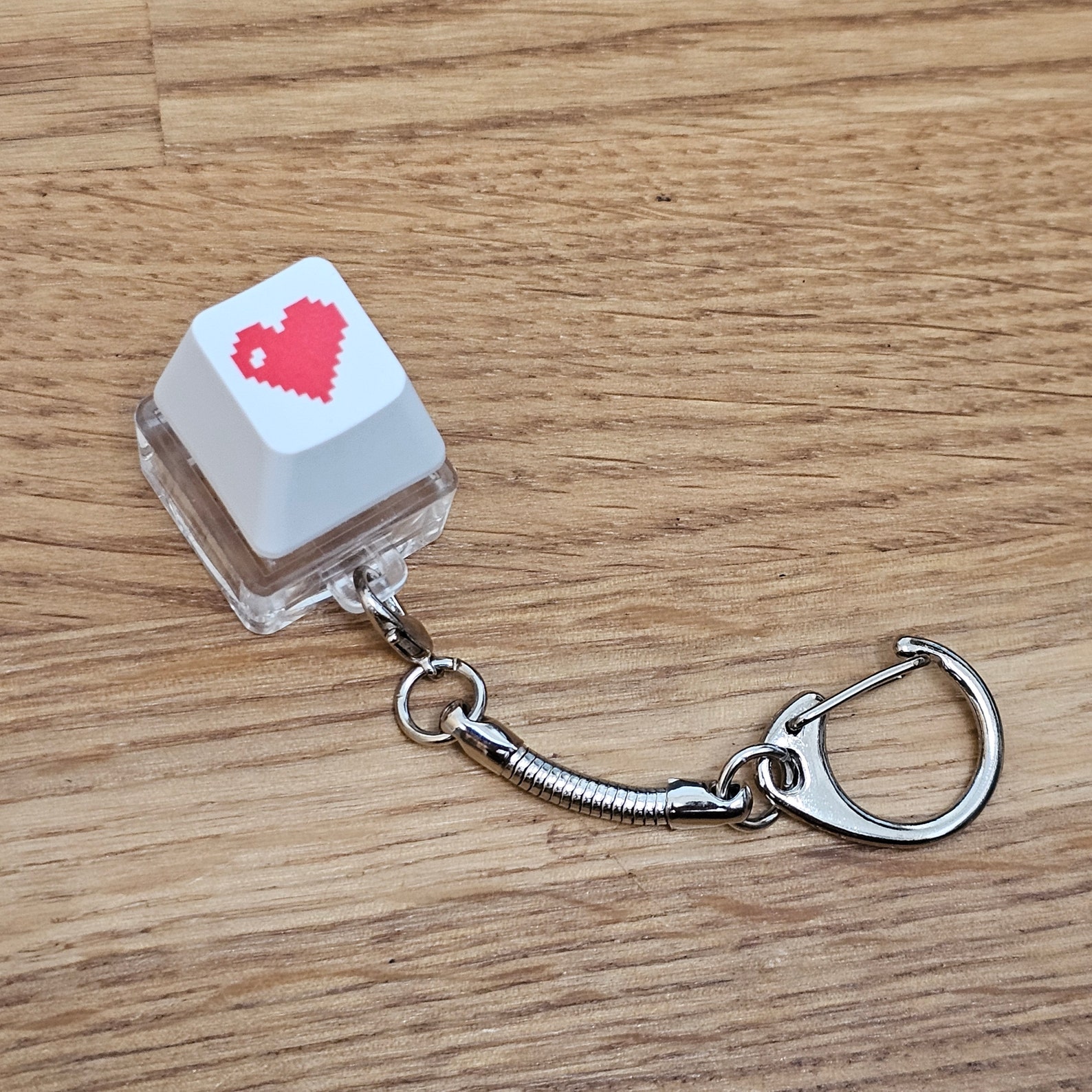 Cute Heart Keyboard Keycap Clicker Valentines Comfort Toy for ADHD ...