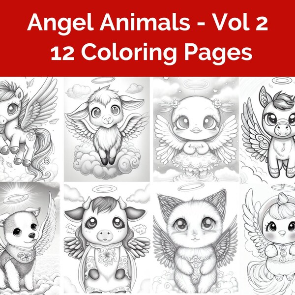 Chibi Critters Cats Vol 1 Printable Coloring Pages for Adults PDF Chibi ...