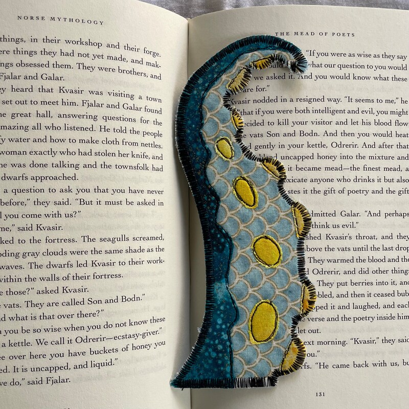 Octopus Bookmark - Etsy