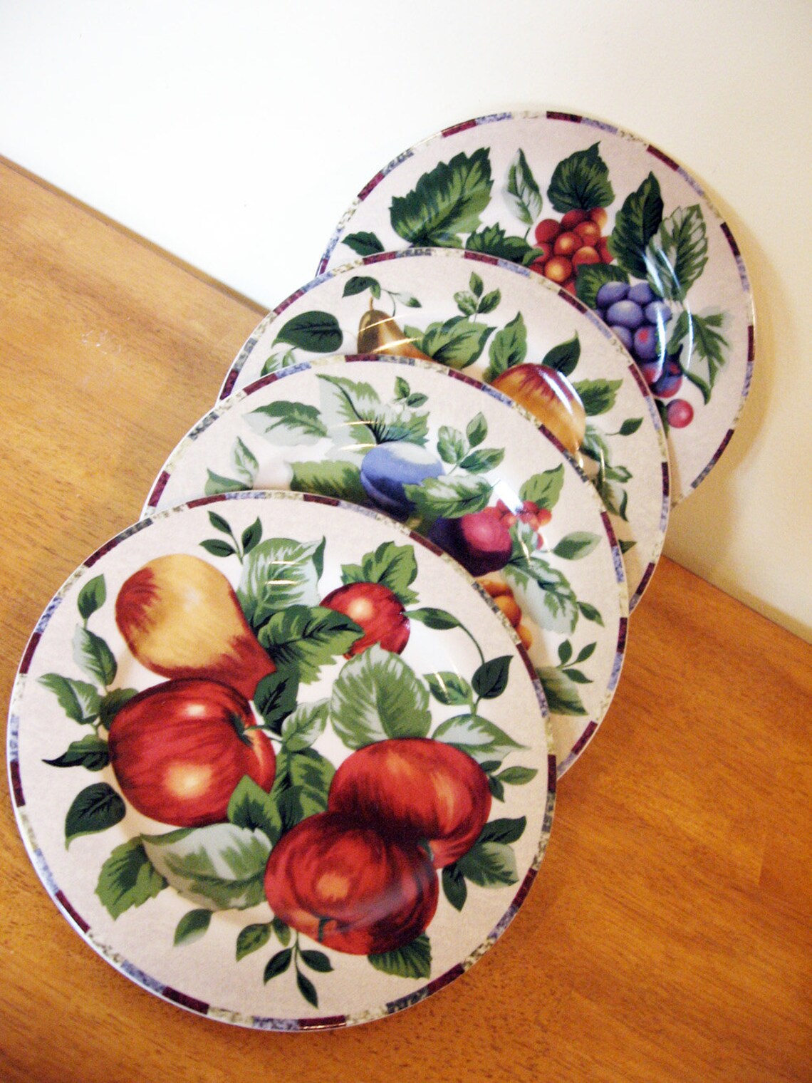 Set of 4 Sakura Sonoma Salad / Dessert Plates by Oneida - Etsy