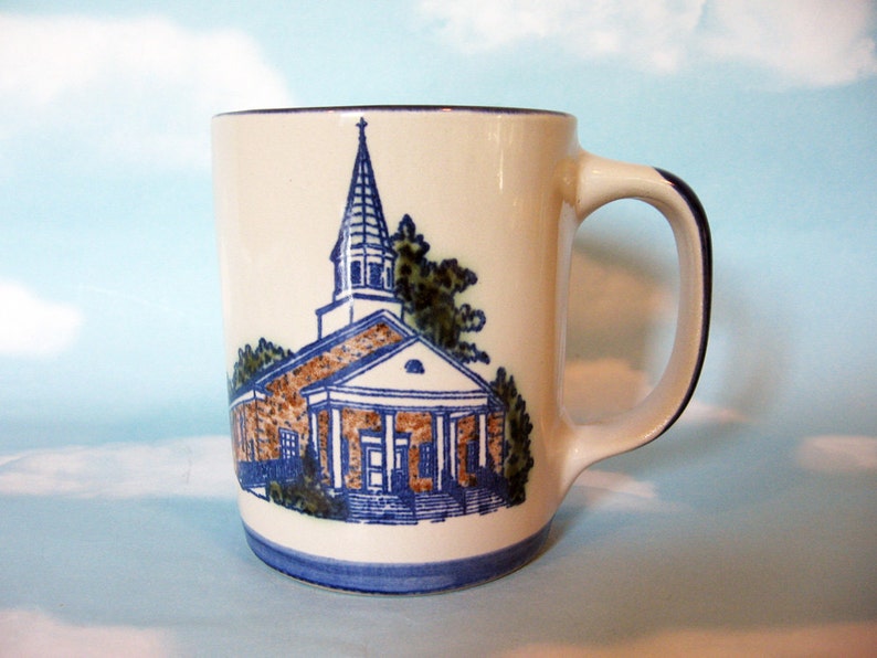 Louisville Stoneware Mug Church Picture Collectible Mug - Etsy
