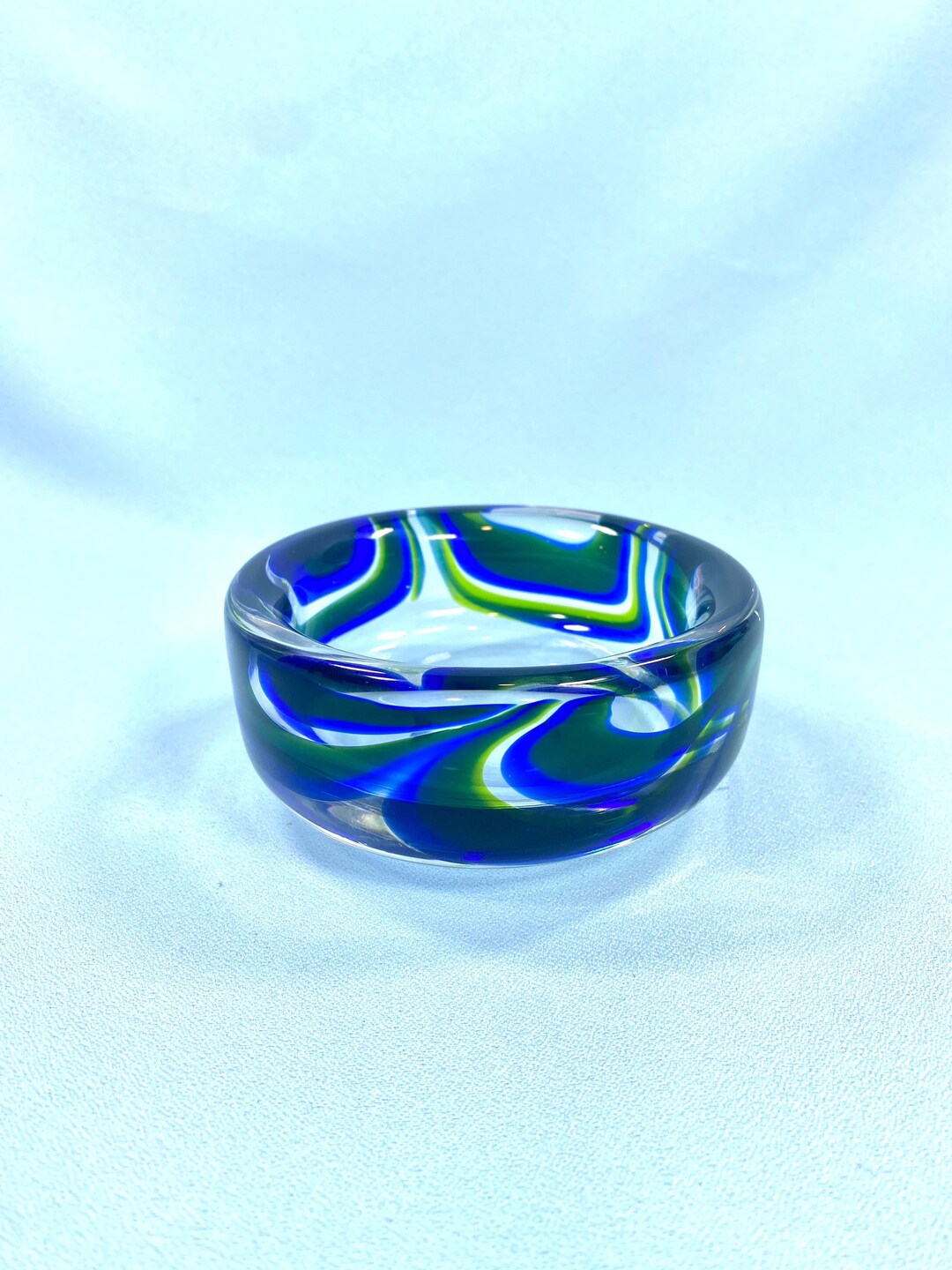 Goran Warff Sweden Signed Glass Bowl Art Glass Kosta - Etsy