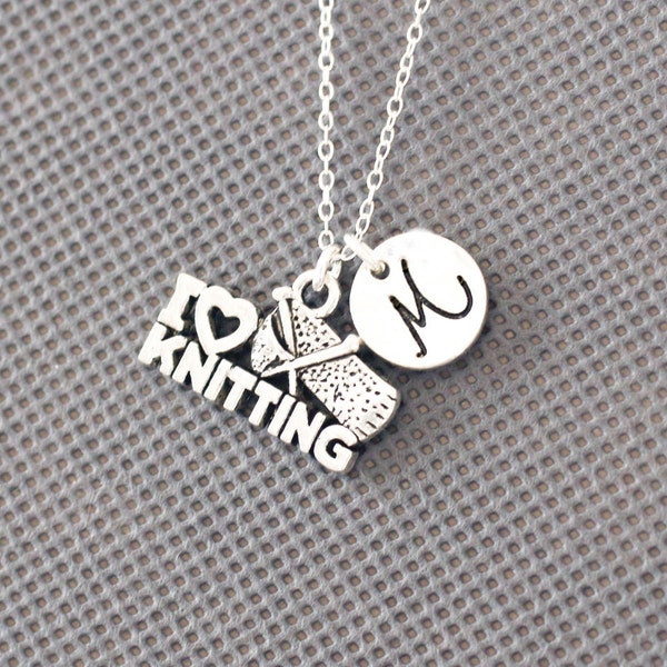 Knitting Necklace - Etsy