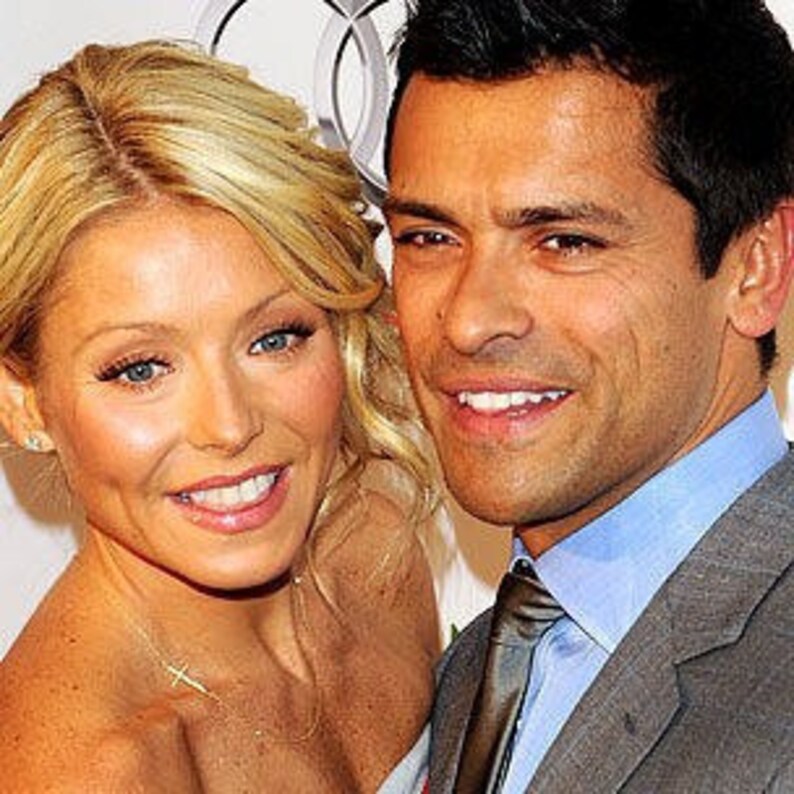 Cross Necklace. Kelly Ripa's Skinny Sideways Cross | Etsy