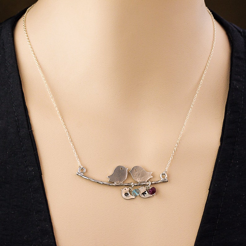 Mutter Halskette. Rose gold Initialen Kette. Personalisierte - Etsy.de