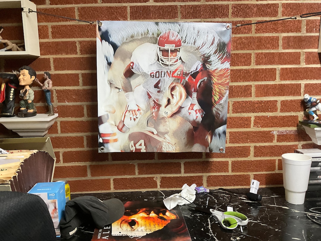 New 20x20 Vinyl Poster BRIAN BOSWORTH Art Seattle Seahawks - Etsy