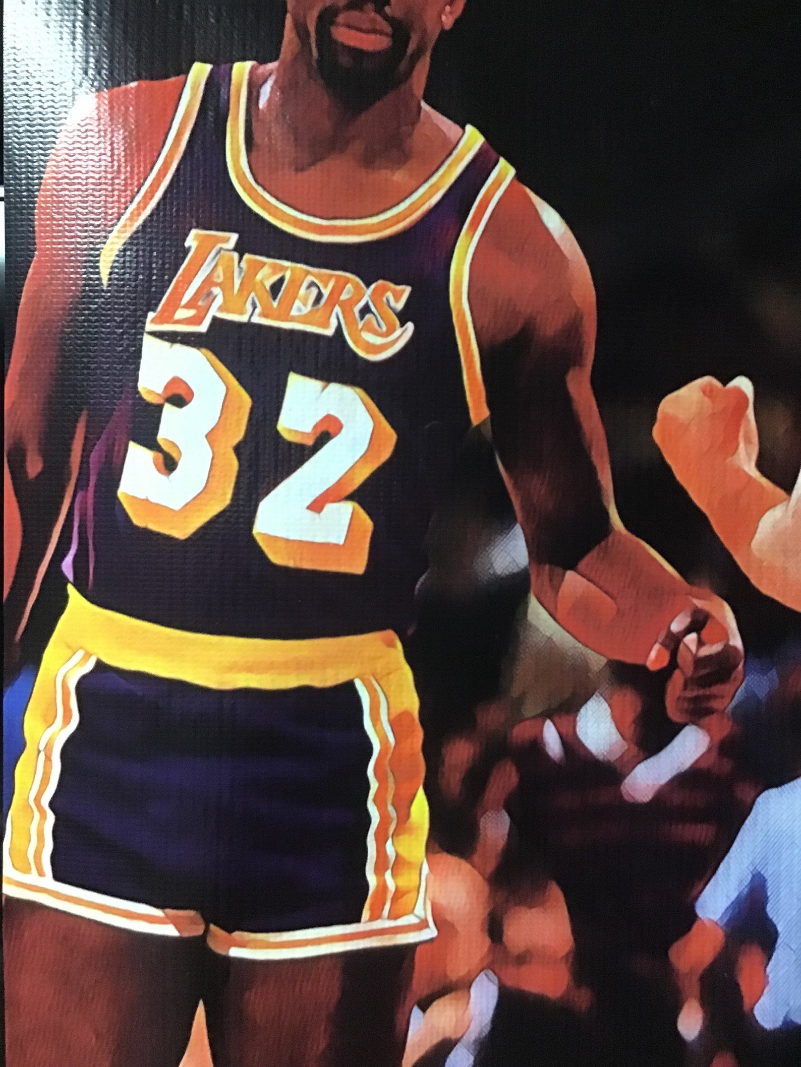 Huge 43x30 Larry Bird Vinyl Banner Poster Magic Johnson | Etsy