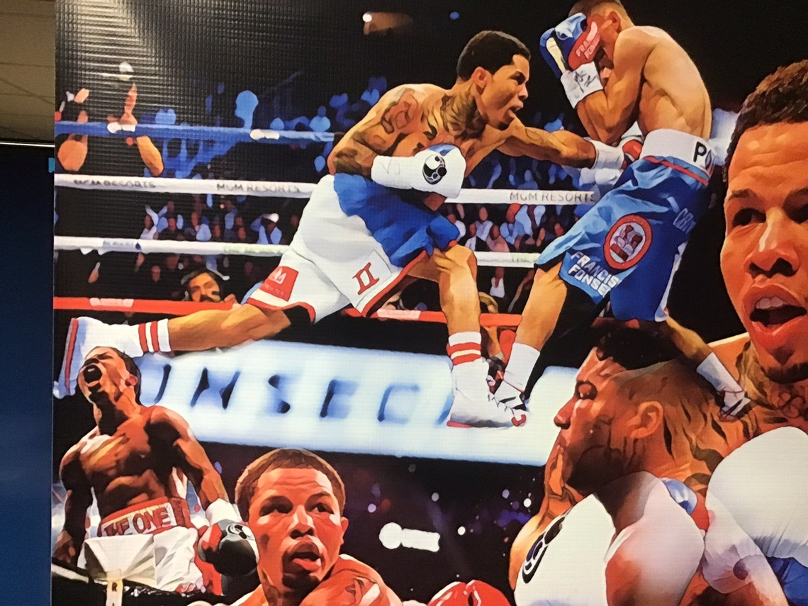 HUGE 46x27apx Gervonta TANK Davis Vinyl Banner Poster Mike | Etsy