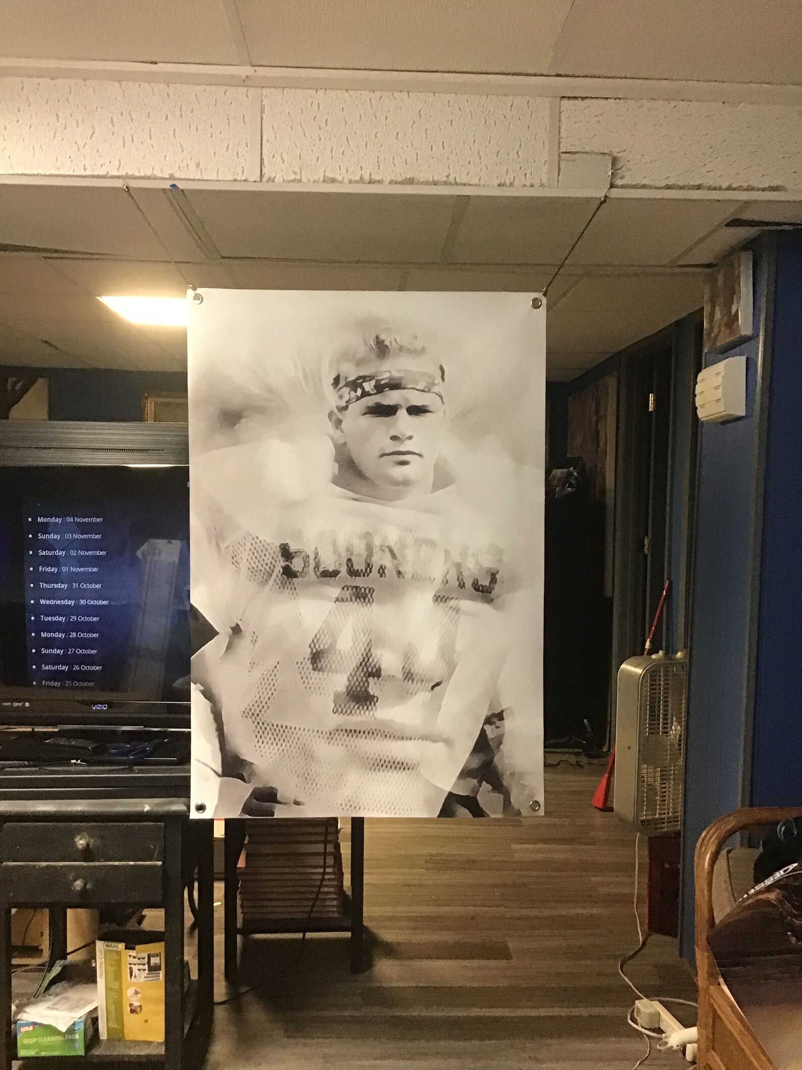 Huge 44x28 BRIAN BOSWORTH Vinl Banner Poster Oklahoma Sooners - Etsy