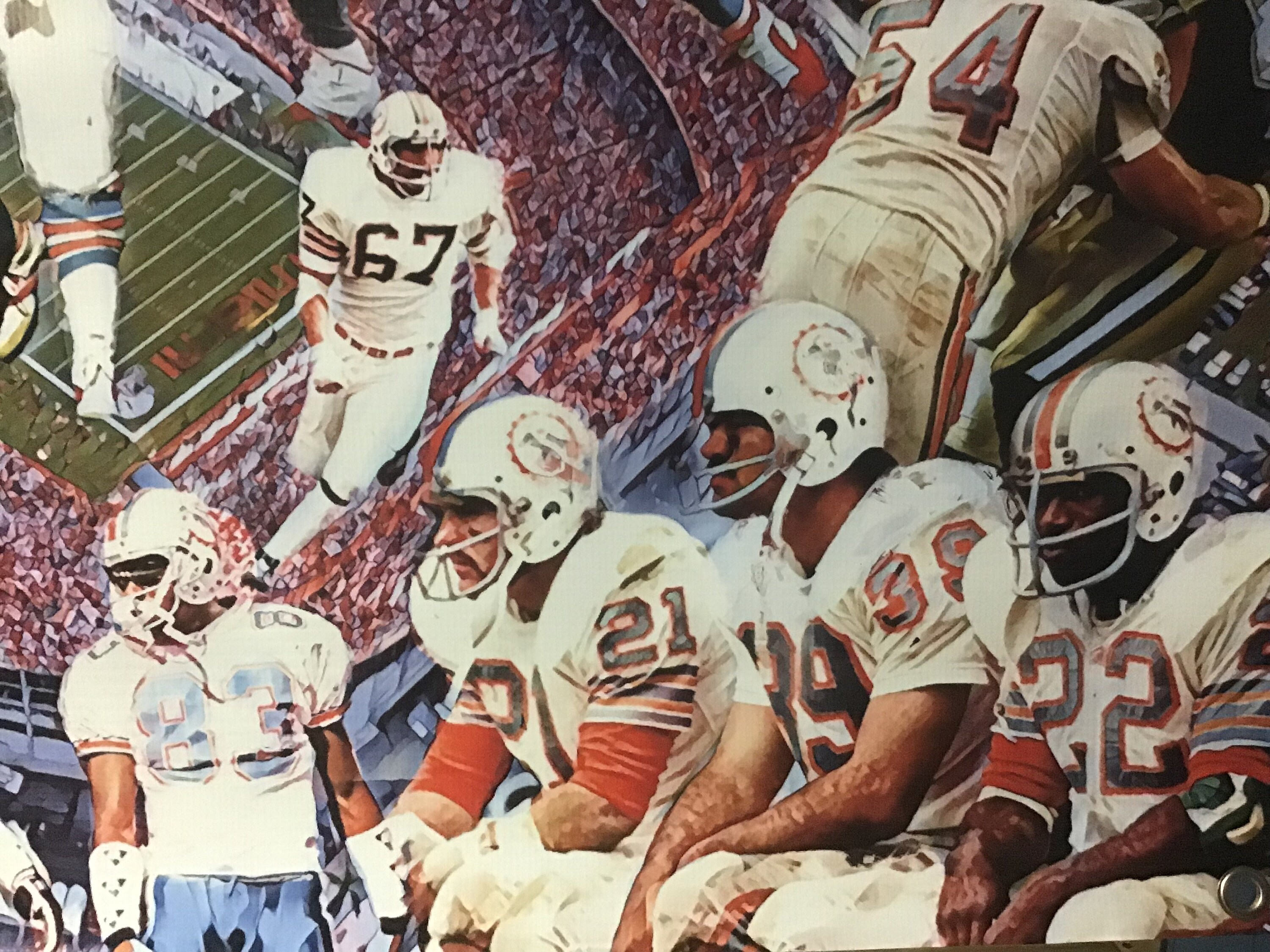 Huge 44x30 DAN MARINO Vinyl Banner Poster Miami Dolphins Don - Etsy UK