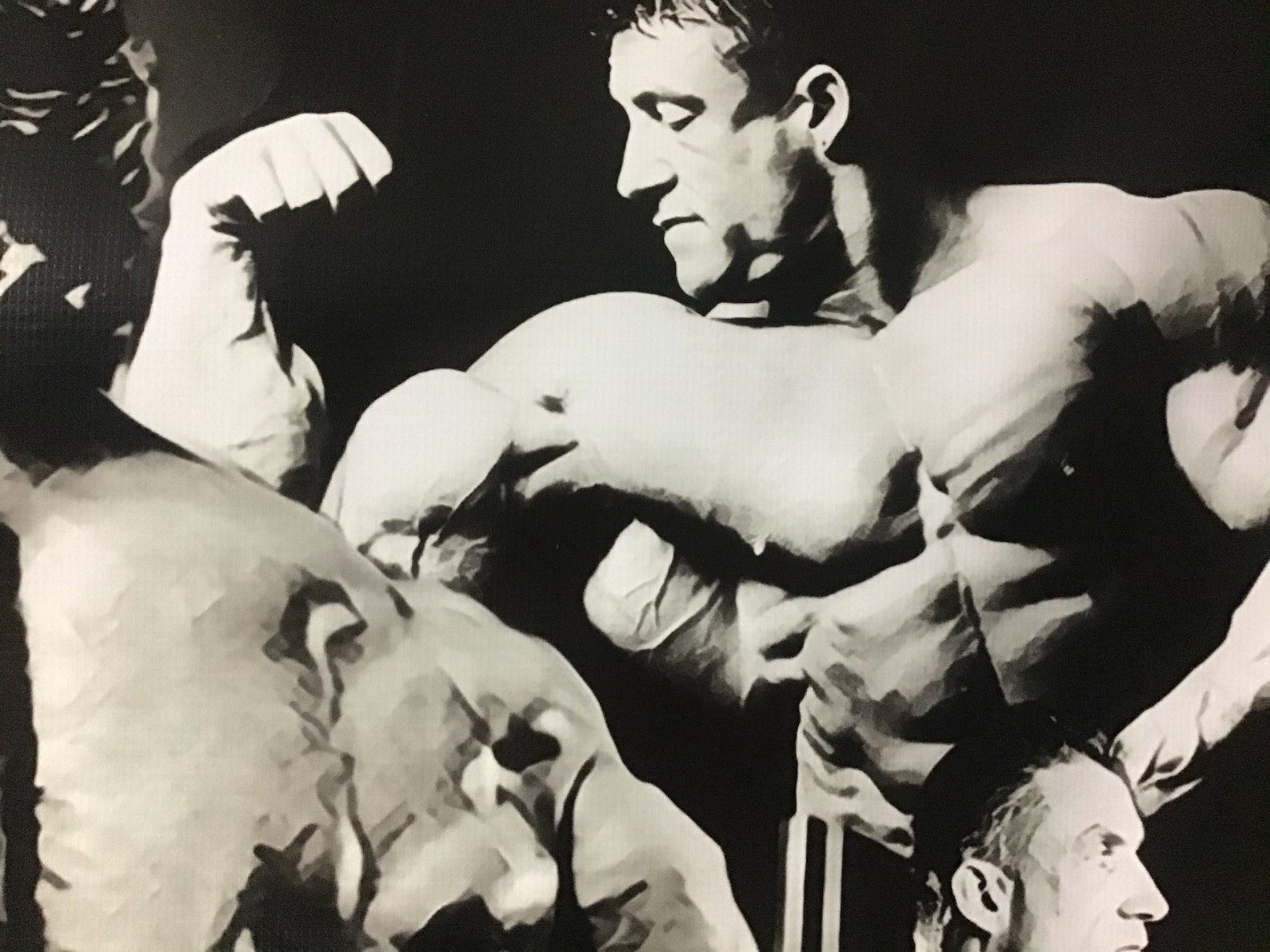 Huge 43x32 DORIAN YATES Vinyl Banner POSTER Arnold | Etsy