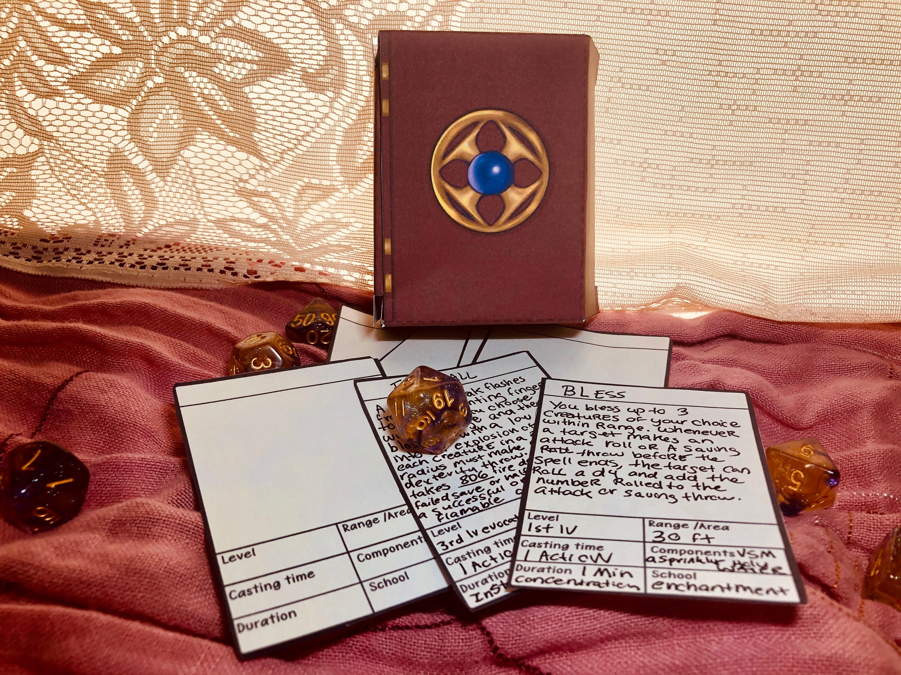 Printable Spellbook Cardbox With Fillable Cards - Etsy