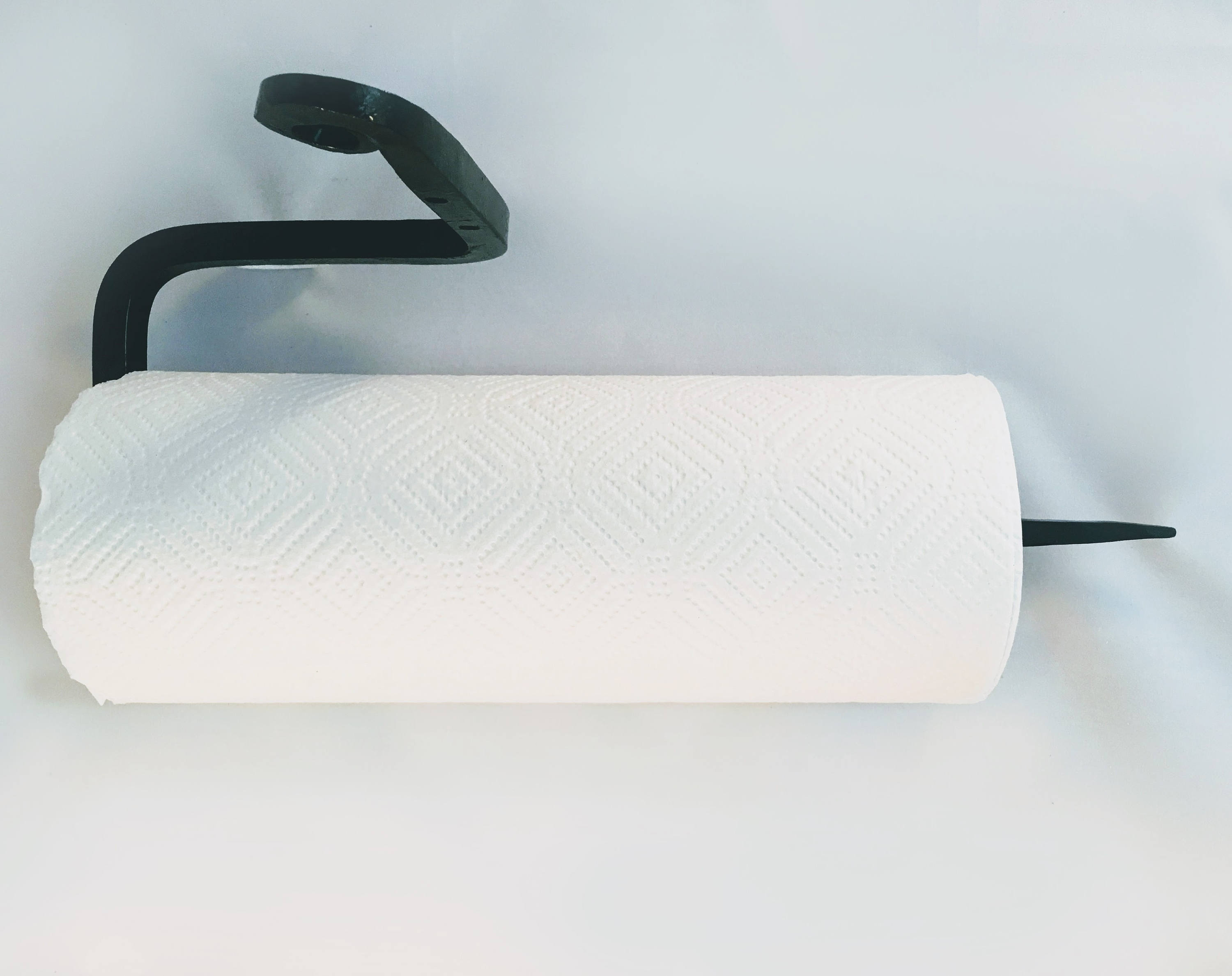 Multi Position Iron Paper Towel Holder - Etsy