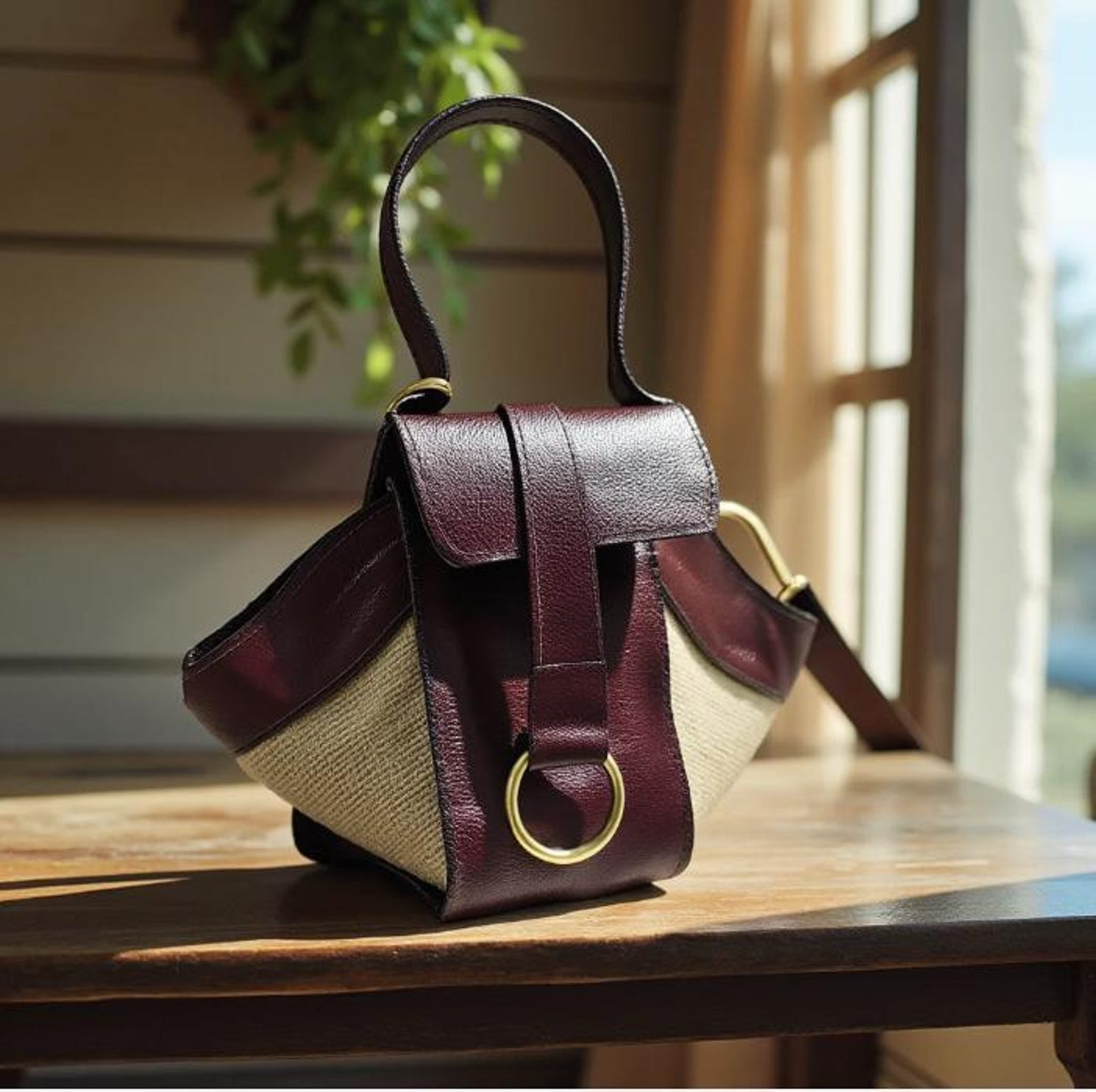 Mini Trapeze Bag Sewing Pattern With Step by Step Video Instructions - Etsy