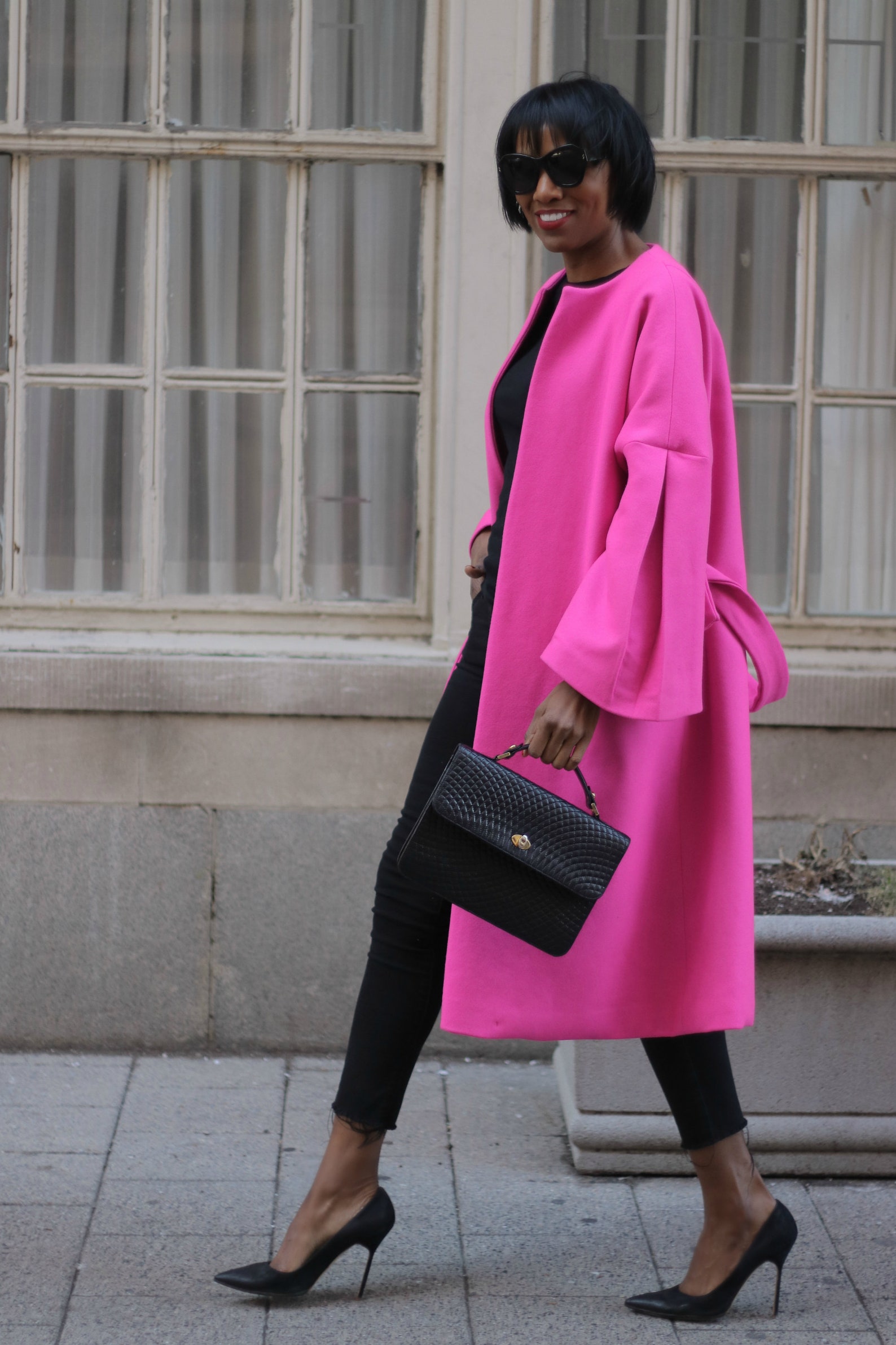 Pleated Sleeve Belted Coat PDF Sewing Pattern - Etsy