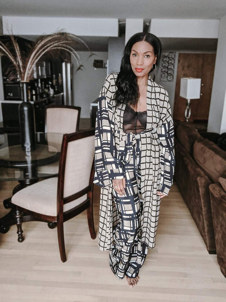 Resort Style Wrap Duster PDF Sewing Pattern Print Shop | Etsy