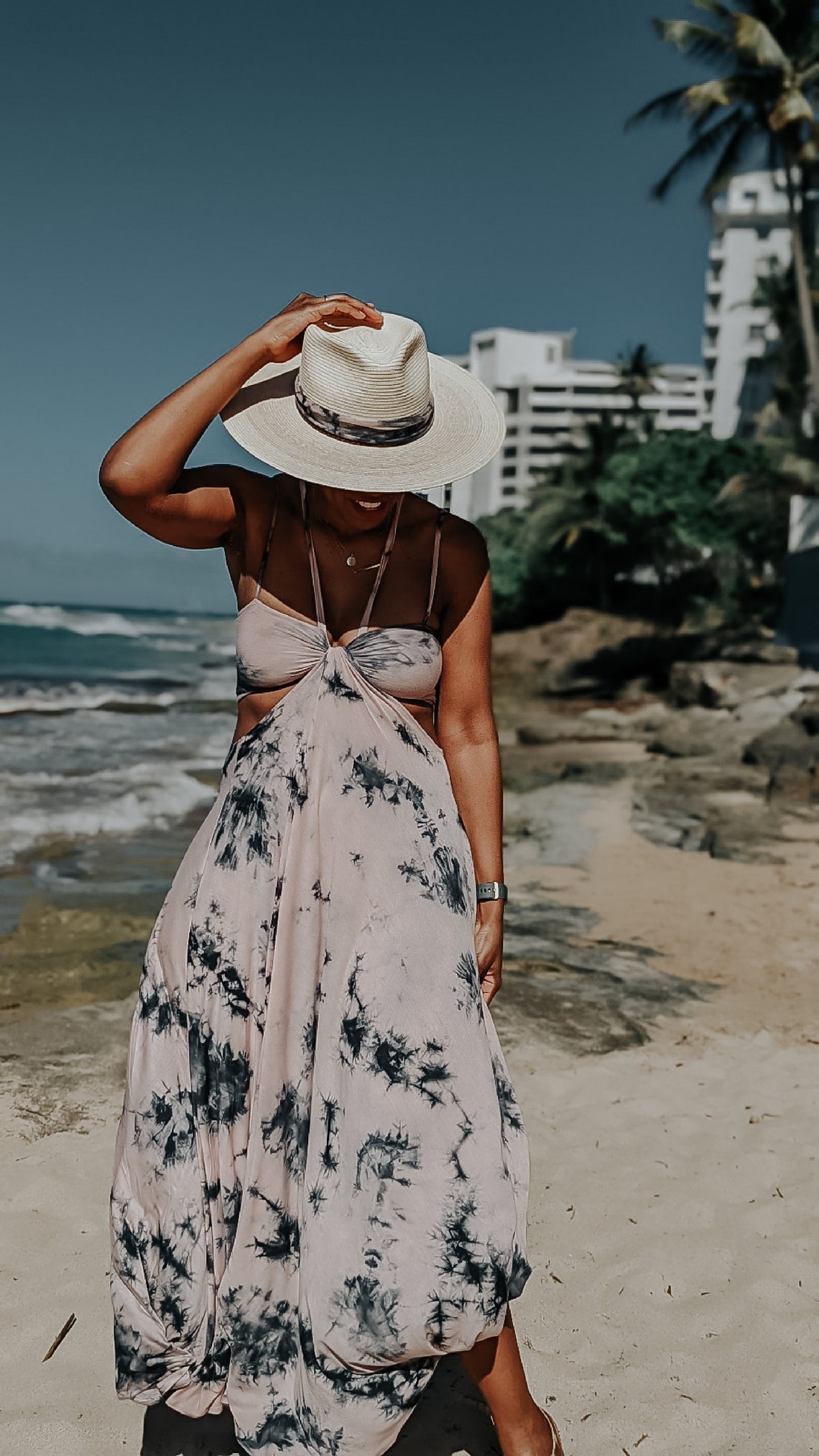 Cut-out Maxi Dress Pdf Sewing Pattern- **print at Home Version** - Etsy ...