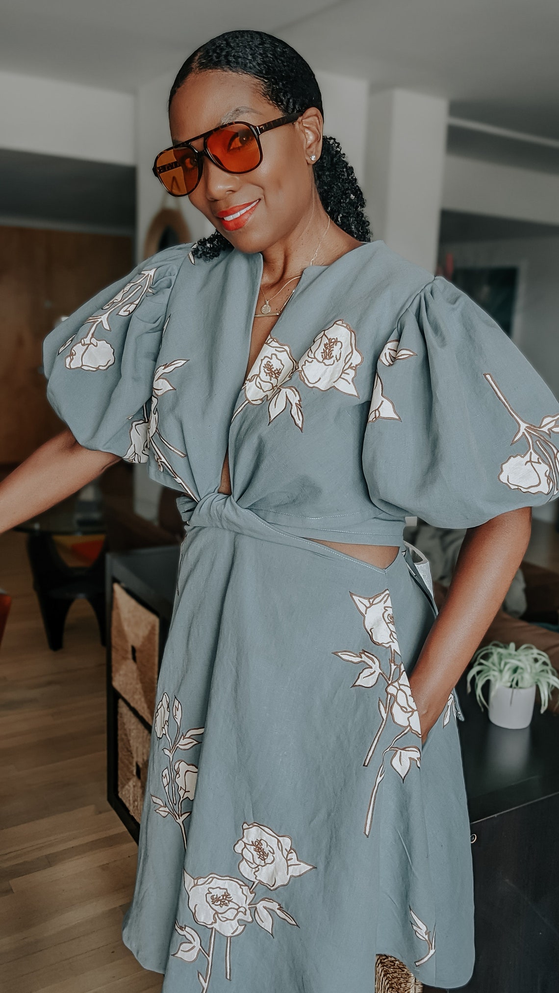 PDF Open Wrap Top Dress Sewing Pattern Print Shop Version - Etsy