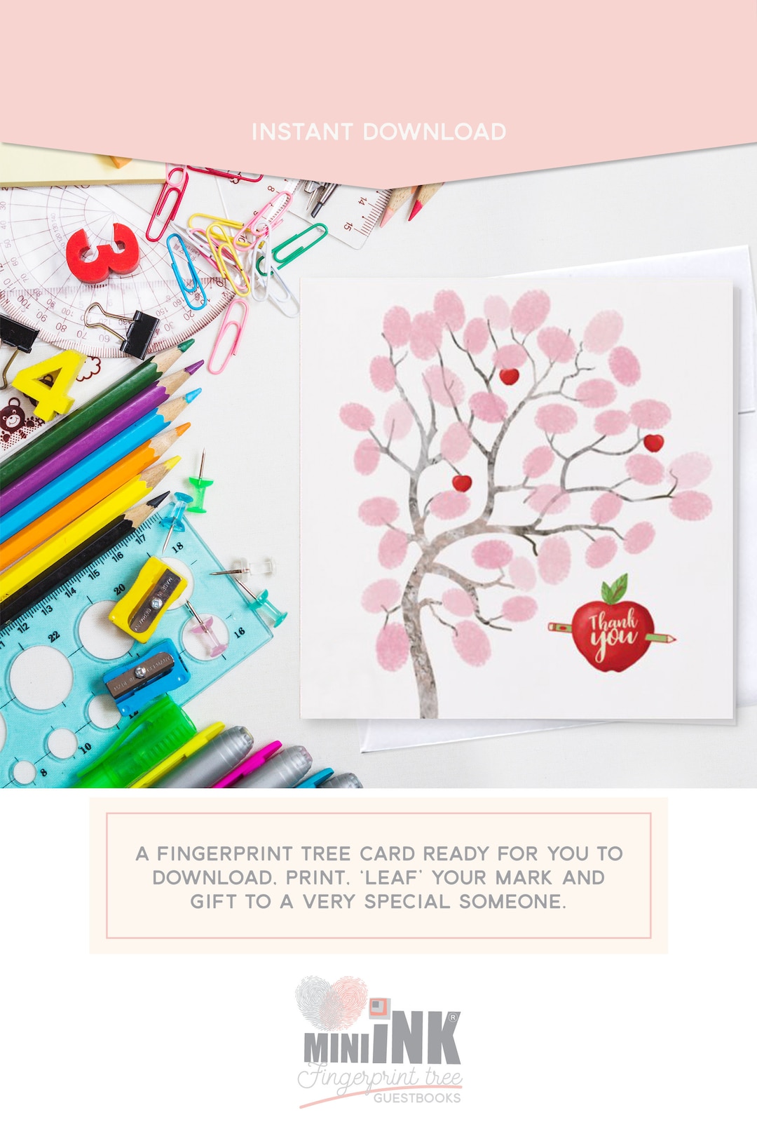 PRINTABLE: Teacher Appreciation Card, Classroom Gift, Graduation Gift ...