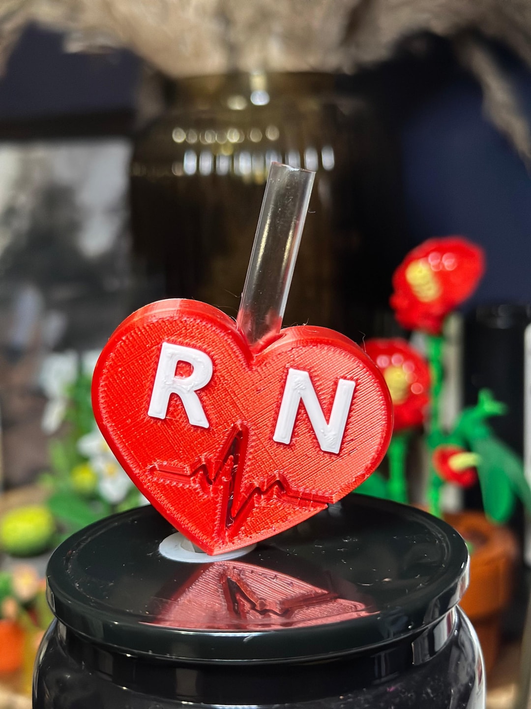 RN 3D Printed Straw Topper (for Standard Straws) - Etsy