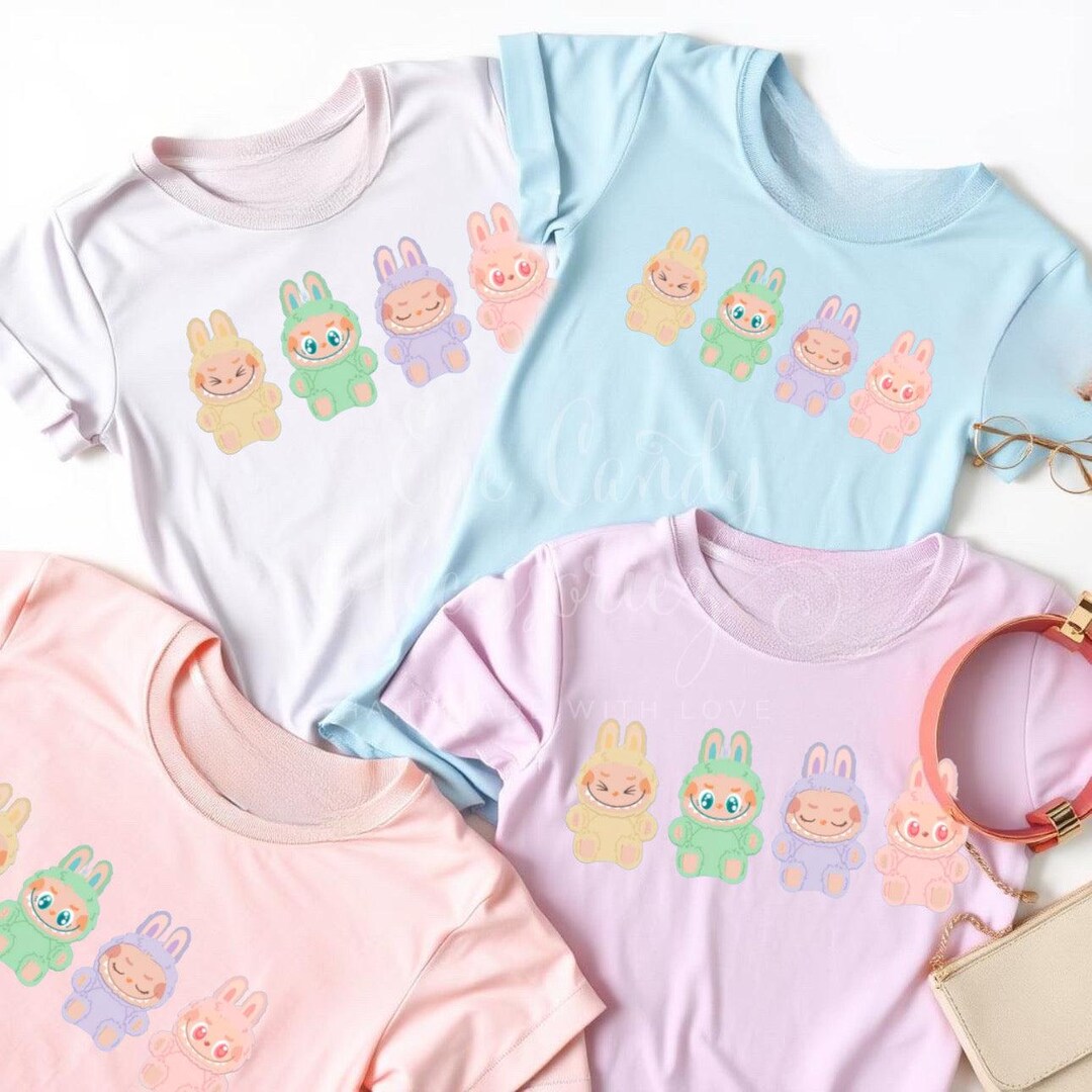 LABUBU T-SHIRT | Viral Monsters | Kids Shirts | Adult T-shirt - Etsy