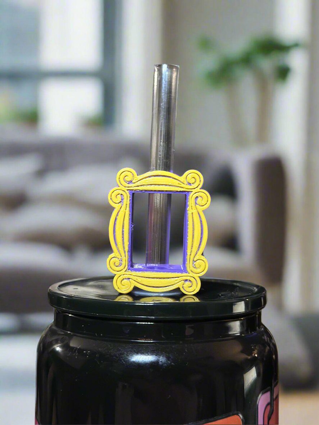 Amigos Frame 3D Printed Straw Topper (for Standard Straws) - Etsy