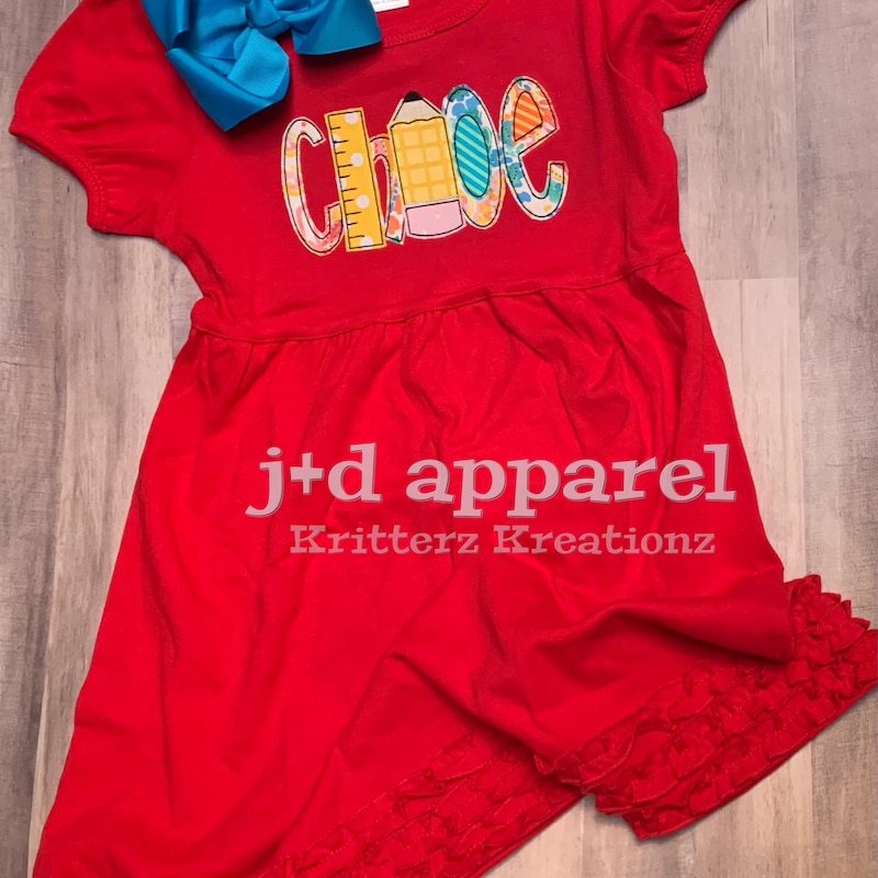 Back to School Dress - Etsy