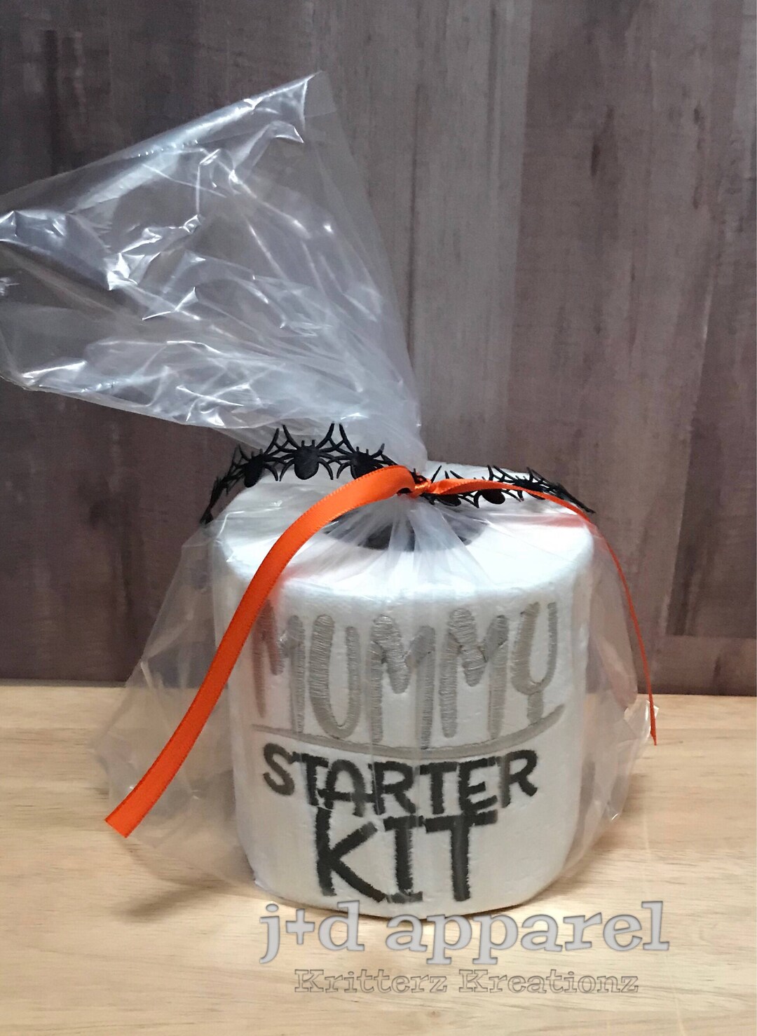 Mummy Starter Kit. Halloween Poop. Halloween Embroidered Toilet Paper ...