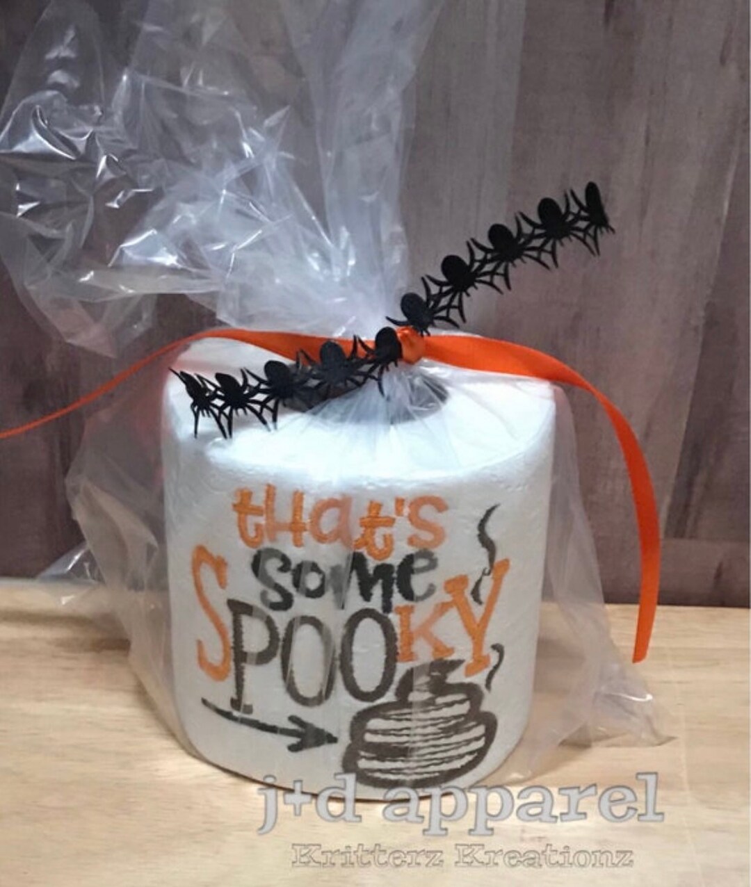 That’s Some Spooky Shit. Halloween Poop. Halloween Embroidered Toilet ...