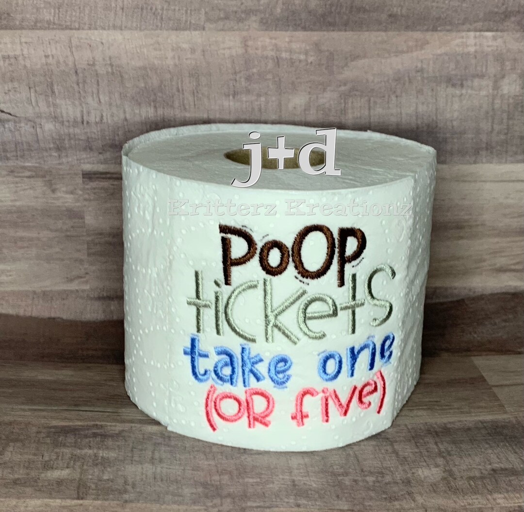 Poop Tickets Take One (or Five). New Dad Gift. New Parent Gift ...