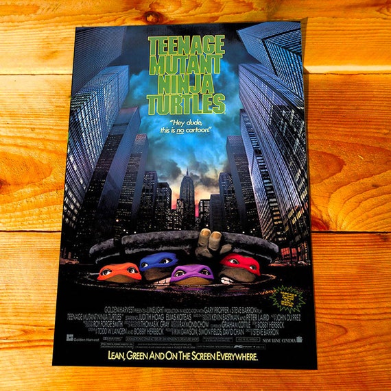 Classic Teenage Mutant Ninja Turtles Say No to Drugs Say Yes to Pizza ...