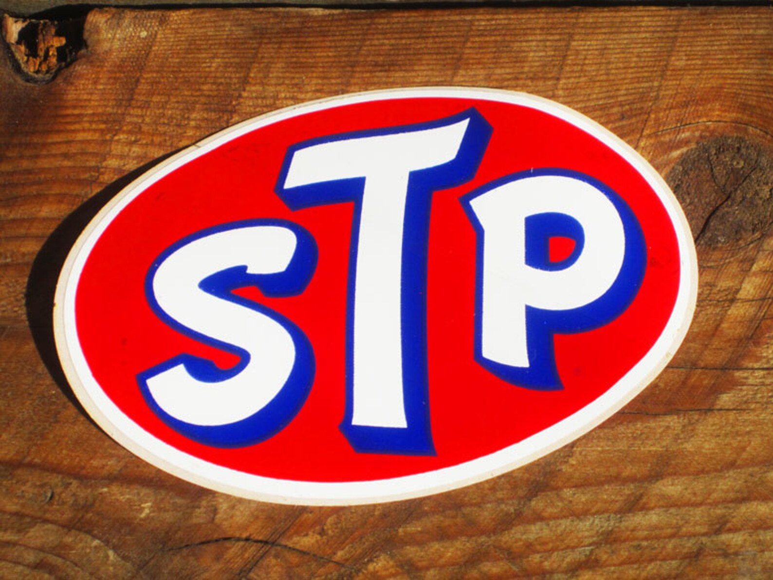 Vintage 70s STP Racing Sticker - Etsy