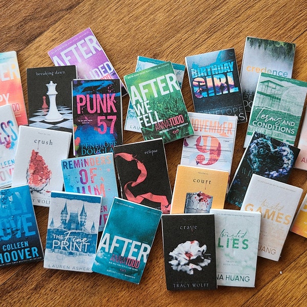 Miniature Books - Etsy