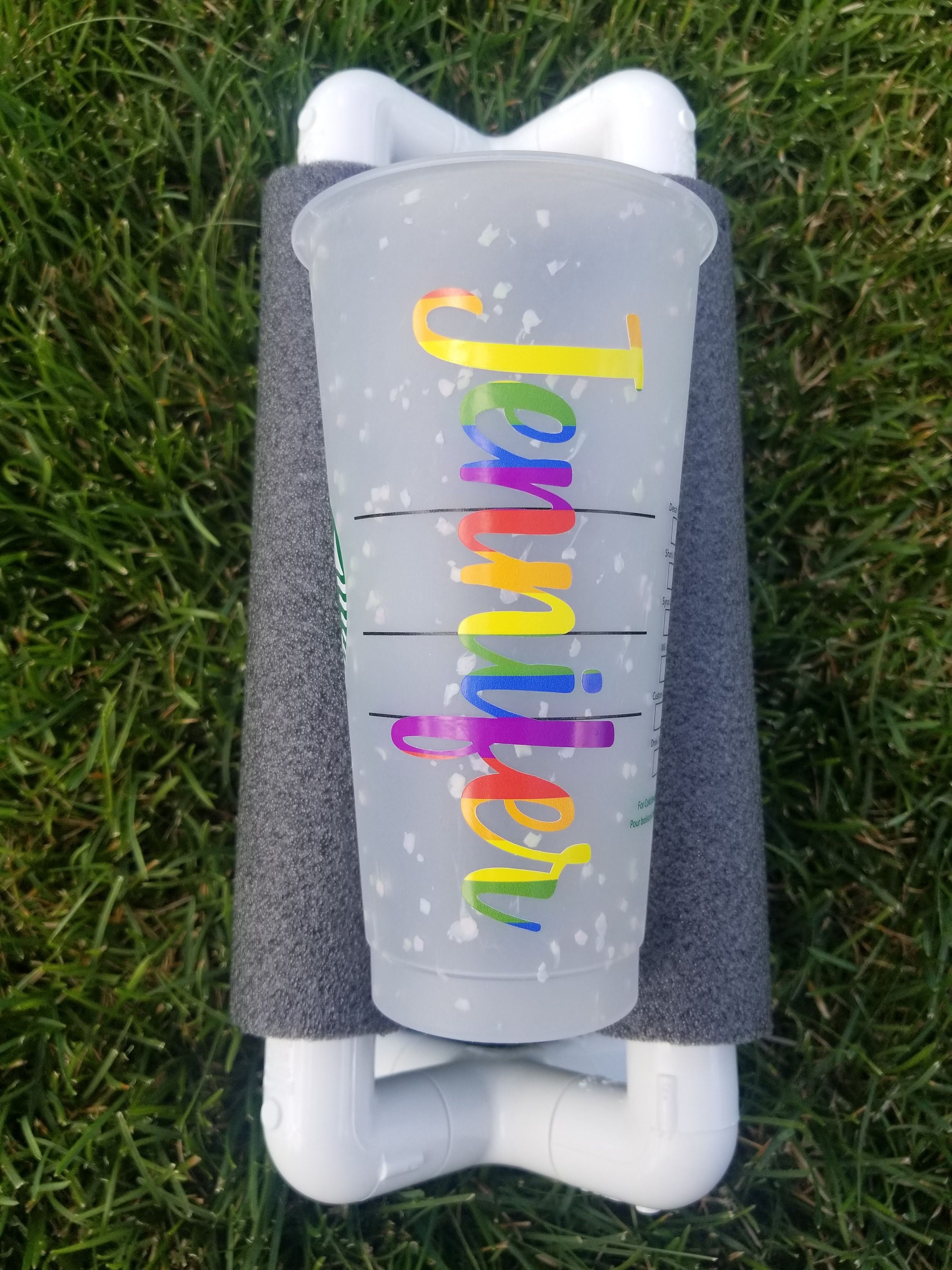 PVC Cup Tumbler Holder: DIY Decorating Cradle - Etsy