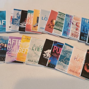 Handmade Mini Books: TBR Collection, Book Challenge - Etsy