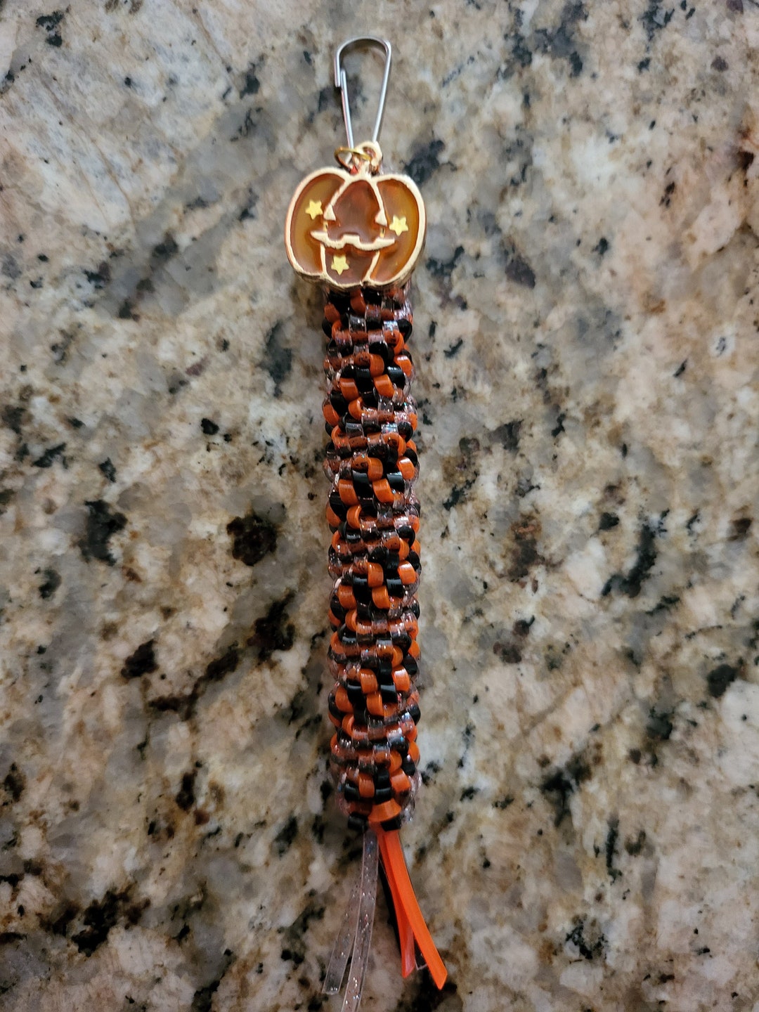 Halloween Themed Boondoggle Lanyard Rexlace Keychain With Charm - Etsy