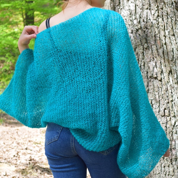 Turquoise Bolero - Etsy UK