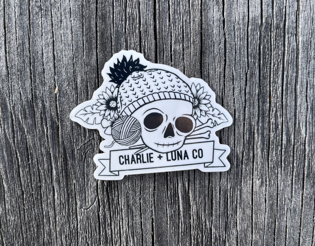 Logo Sticker -charlie + Luna Co - Etsy