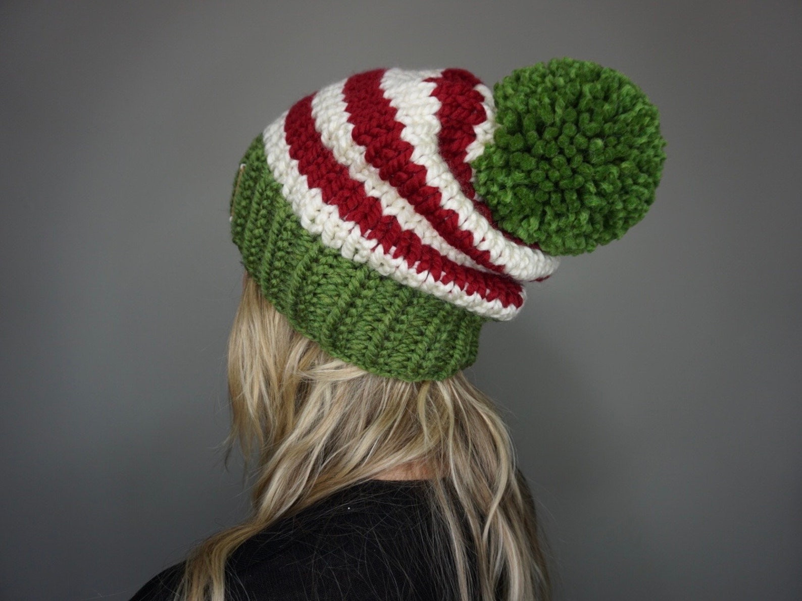 The Elf Beanie | Charlie & Luna Co., Christmas Hat, Xmas, Unisex, Knit ...