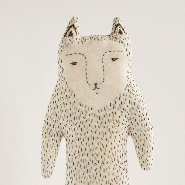 Wolf Softie - Etsy