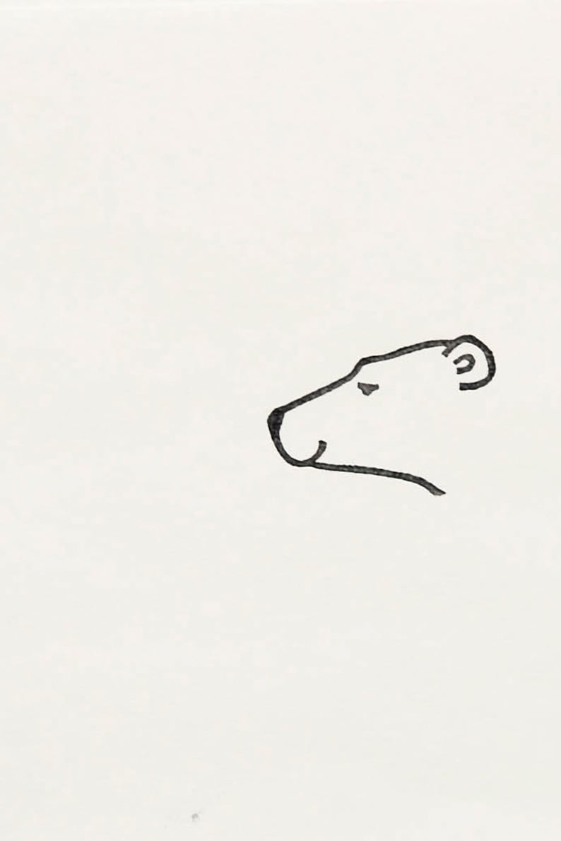 Polar Bear Stamp Bear Rubber Stamp Carved Stamp Small Polar - Etsy